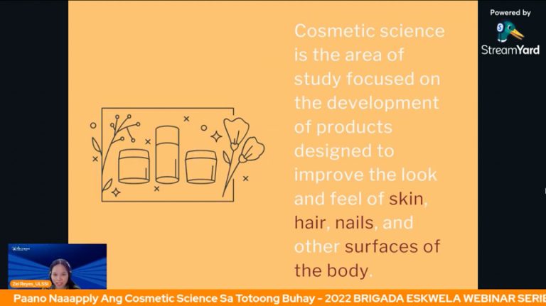 Brigada Eskwela '22: ULSSI Raises Kids' Interest in Science - UL Skin Sciences